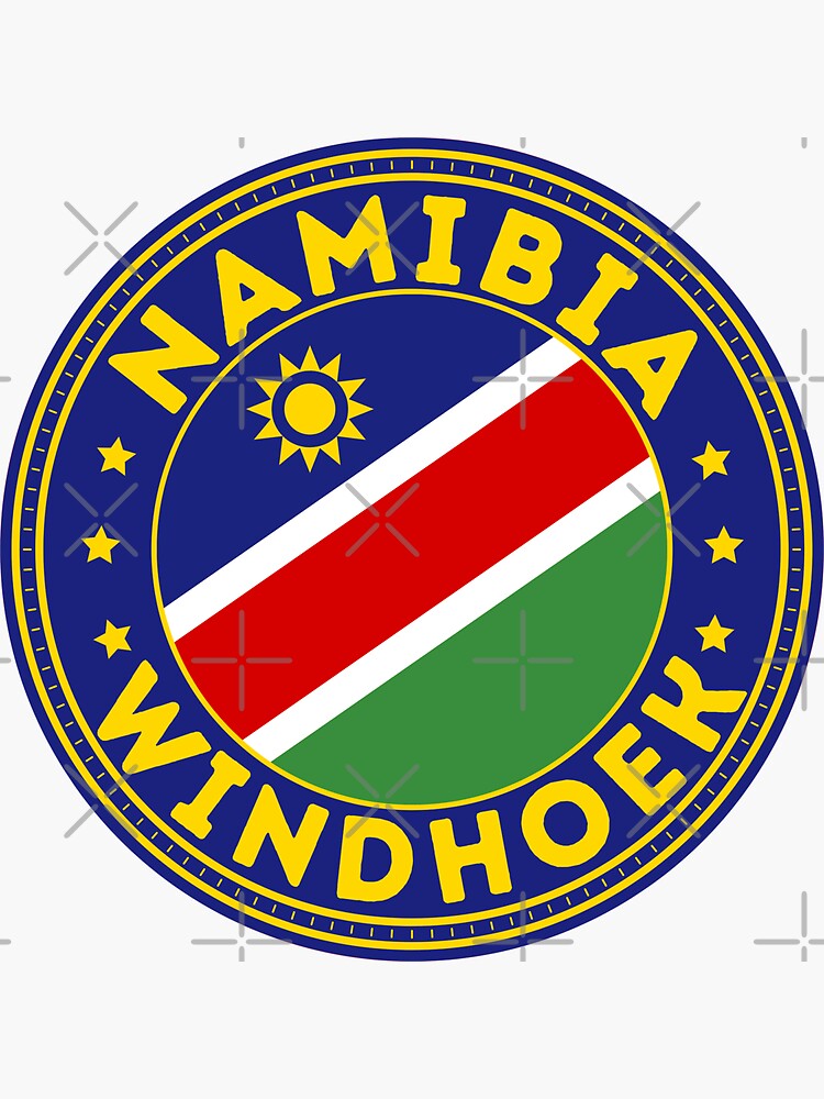 "Namibia Windhoek" Sticker by worldpopulation | Redbubble