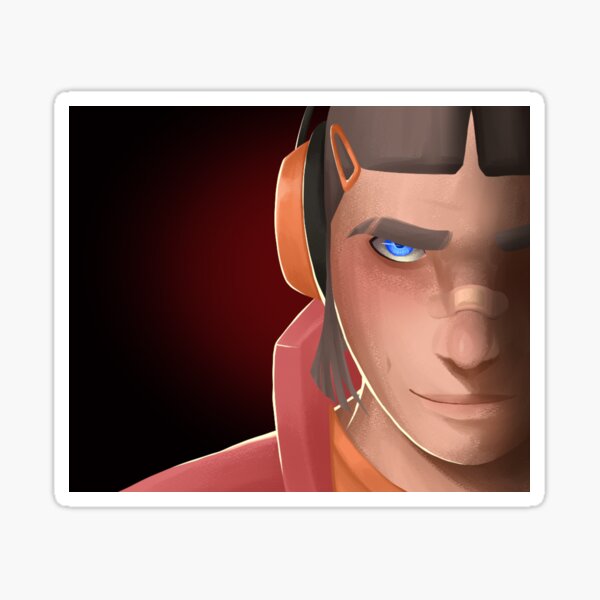 "Max, Scout OC Extreme Closeup" Sticker for Sale by scorpiolight ...