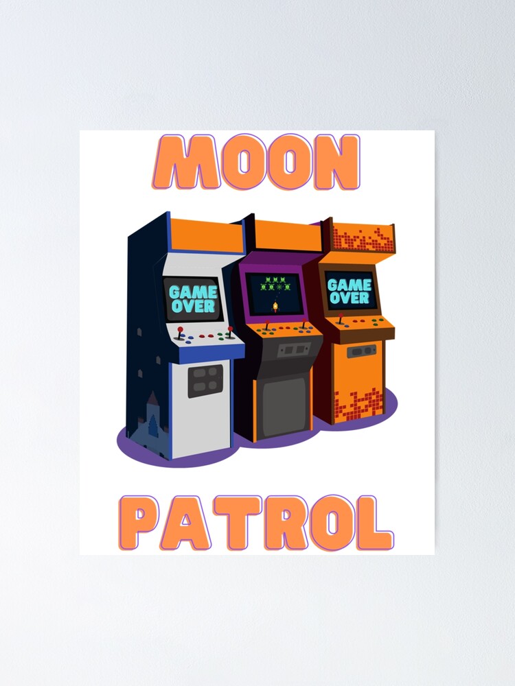 "Moon patrol, Retro, moon, space, arcade, moonpatrol, gaming, rocket ...