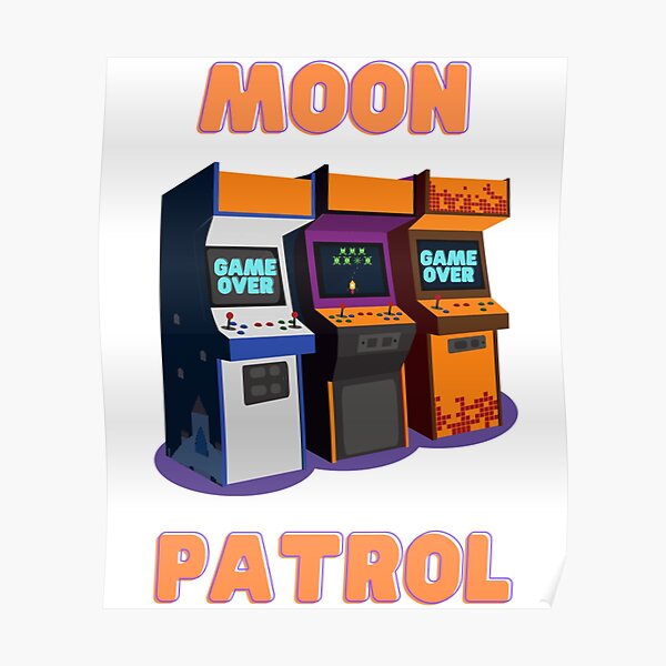 "Moon patrol, Retro, moon, space, arcade, moonpatrol, gaming, rocket ...