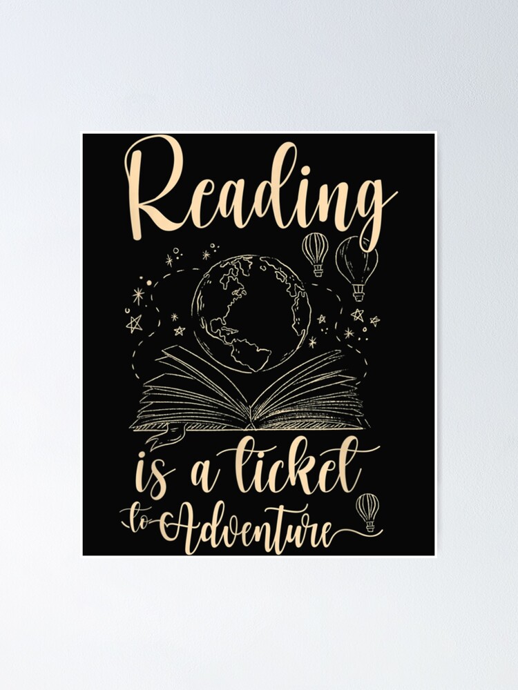 "reading adventure library student teacher book bookaholic " Poster for ...