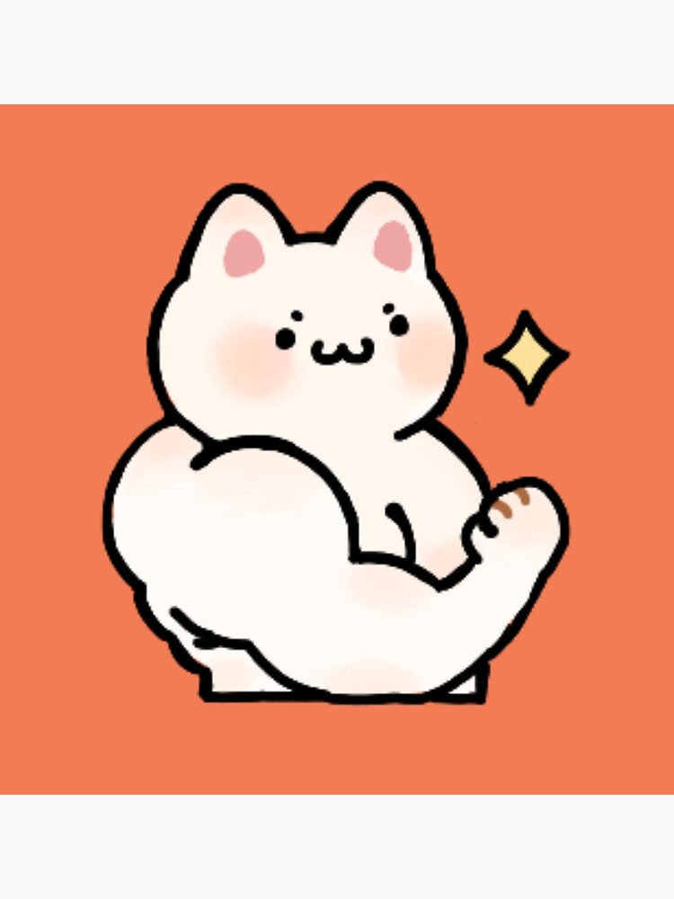 "Buff Cat" Poster for Sale by SunwuYotasuke | Redbubble