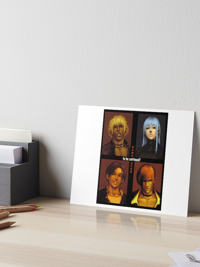 "SNK Game Over" Art Board Print for Sale by Catmander | Redbubble