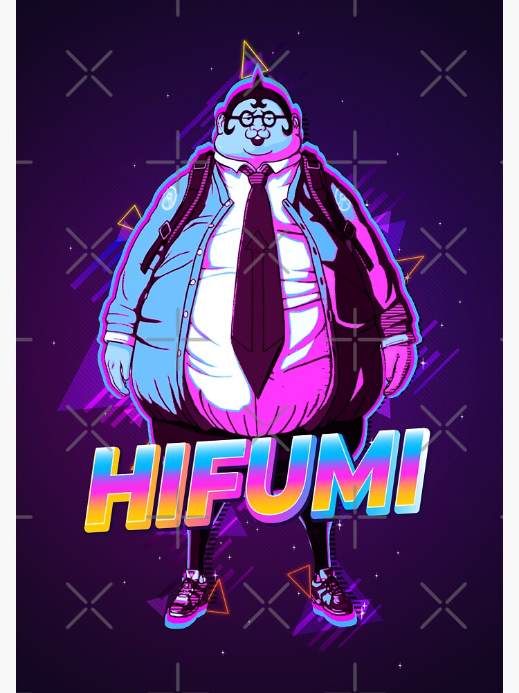 "Hifumi Yamada | Danganronpa" Sticker by Fish6SticksP | Redbubble