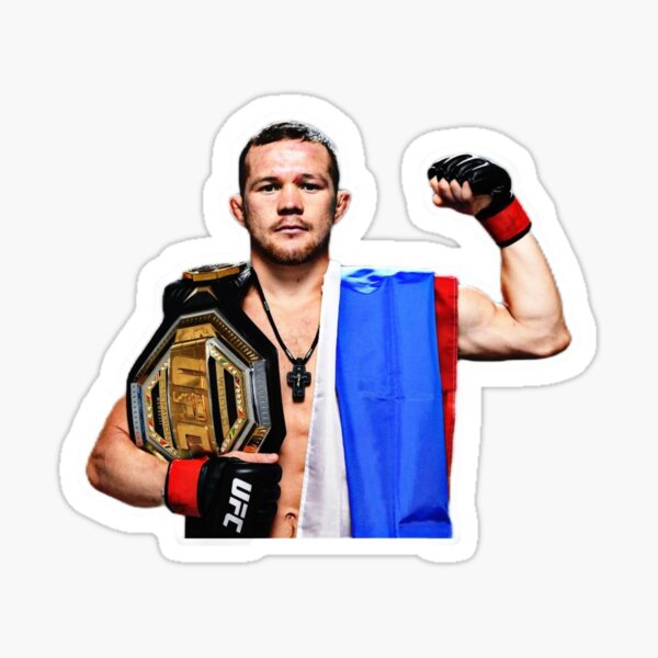"PETR YAN ''NO MERCY'' UFC 273 FIGHTER" Sticker by MarketFurAlles ...