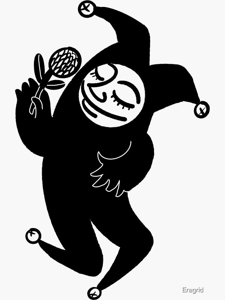 "Jester" Sticker by Eragrid | Redbubble