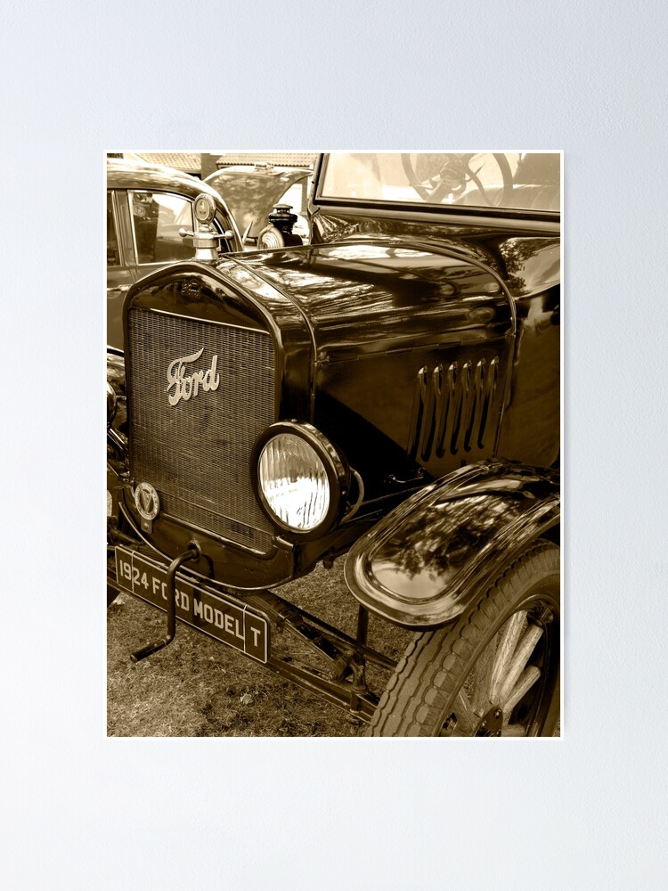 "1924 Ford Model T" Poster for Sale by GeoffCarpenter | Redbubble