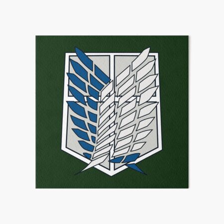 "Scout Regiment Emblem" Art Board Print for Sale by xjohndwightx ...