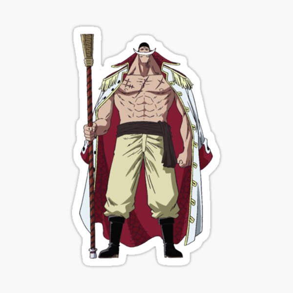 " whitebeard one piece" Sticker by davidalonso22 | Redbubble