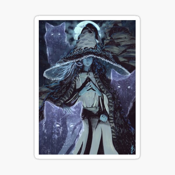 "Ranni The Witch - Elden Ring" Sticker by AbhorTheRent | Redbubble
