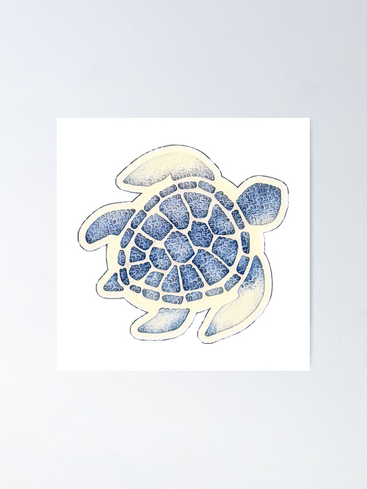 "Turtle" Poster for Sale by eva-aestheticcc | Redbubble