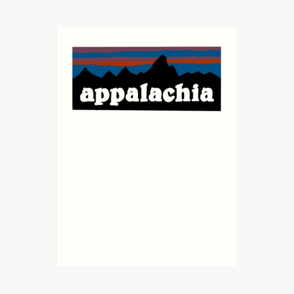 "Appalachia logo Sticker" Art Print for Sale by MolieKlocke | Redbubble