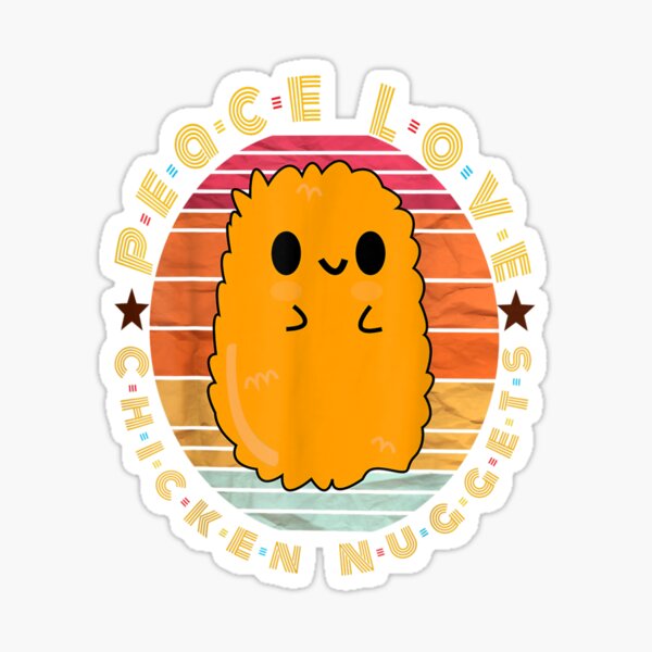 "Certified Chicken Nugget Funny food lovers Chicken Nuggets T-Shirt ...