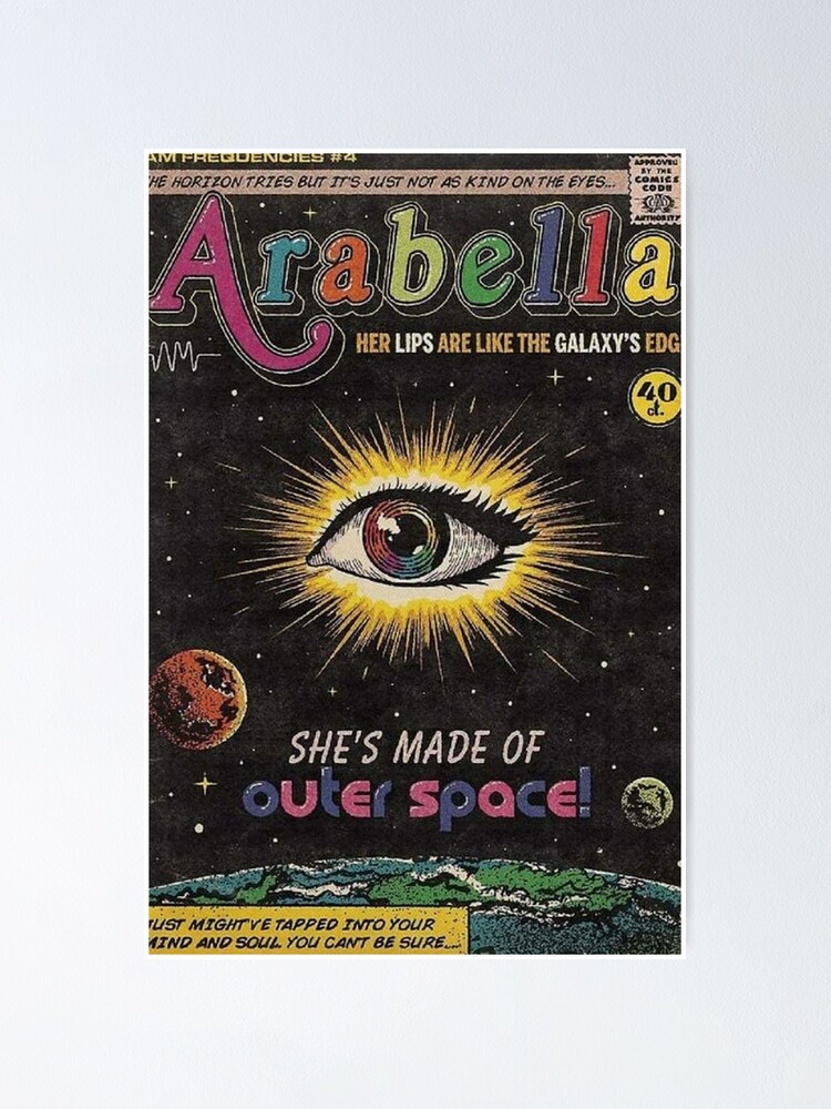 "arabella monkeys tour" Poster for Sale by edgarnesz | Redbubble