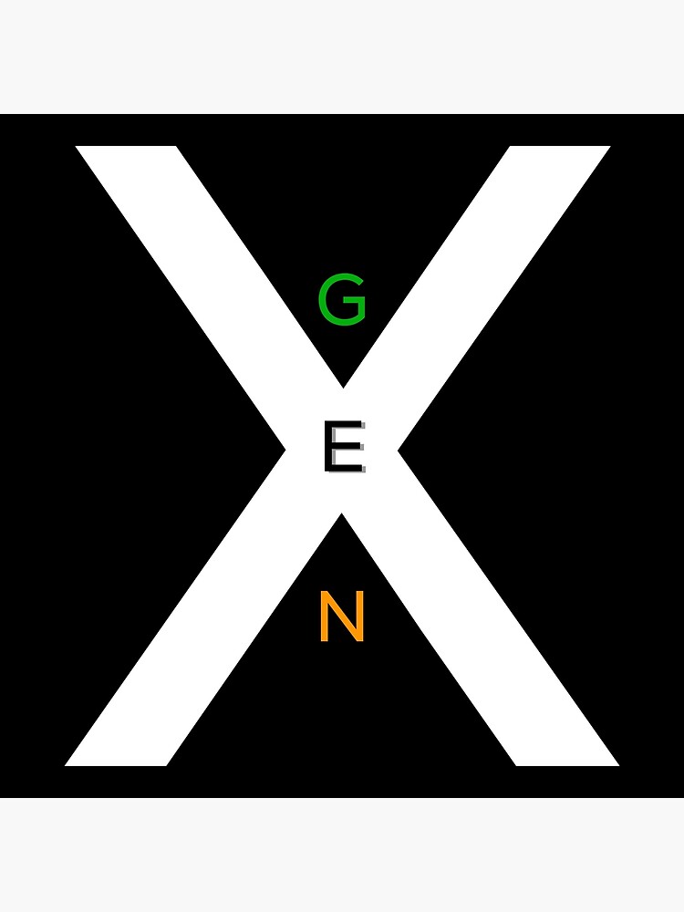 "Irish Gen - X " Poster for Sale by TomOGotchi | Redbubble