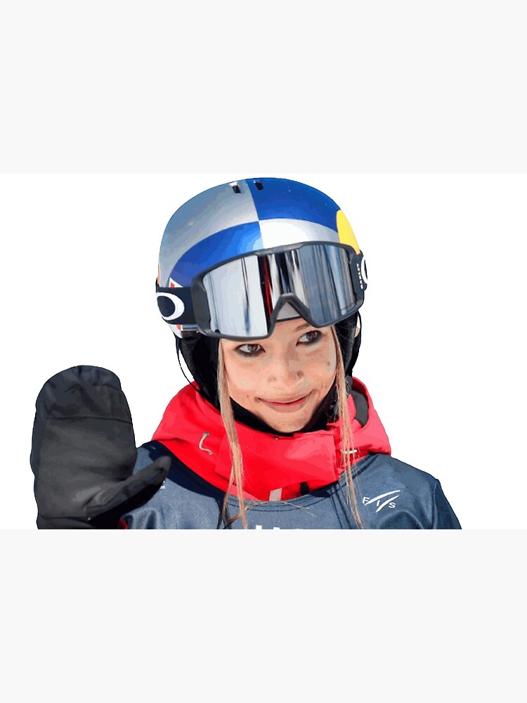 "eileen gu freestyle skier, eileen gu olympic gold medals" Poster by ...