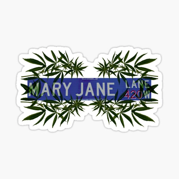 "Mary Jane Lane" Sticker by asphaltimages | Redbubble