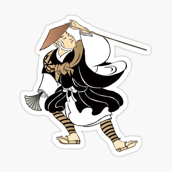 "Buddhist monk" Sticker by ArleneBump13 | Redbubble