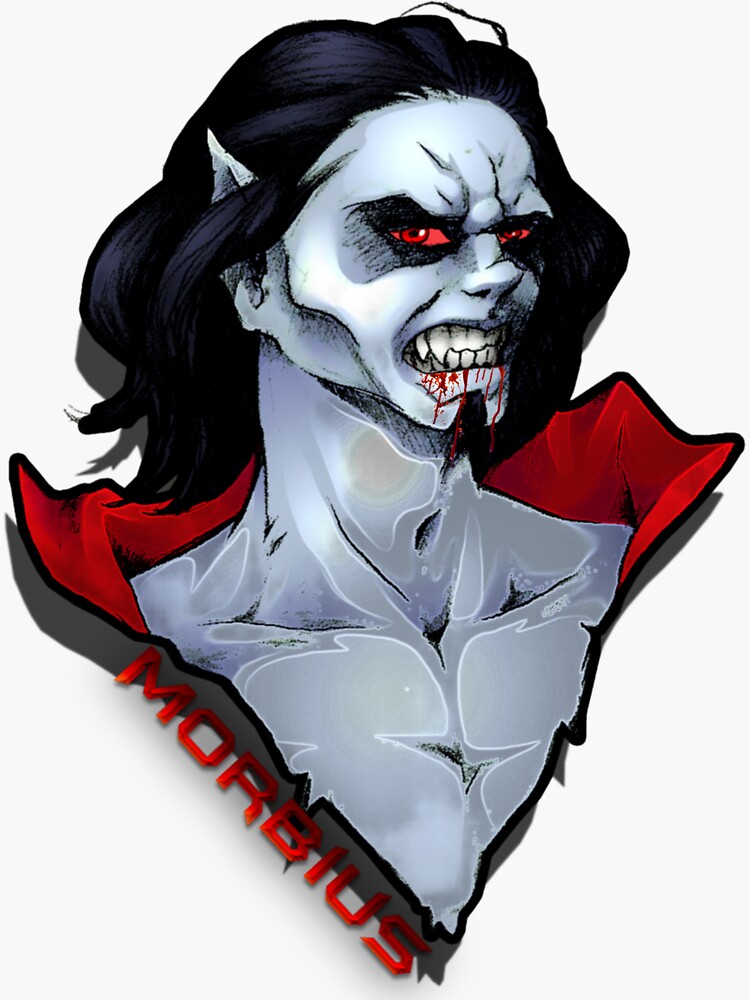 "Morbius" Sticker by Pkcardin | Redbubble