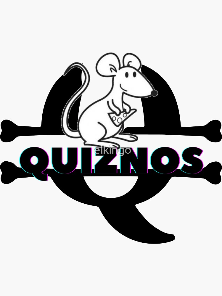 "Quiznos" Sticker by elkingo | Redbubble