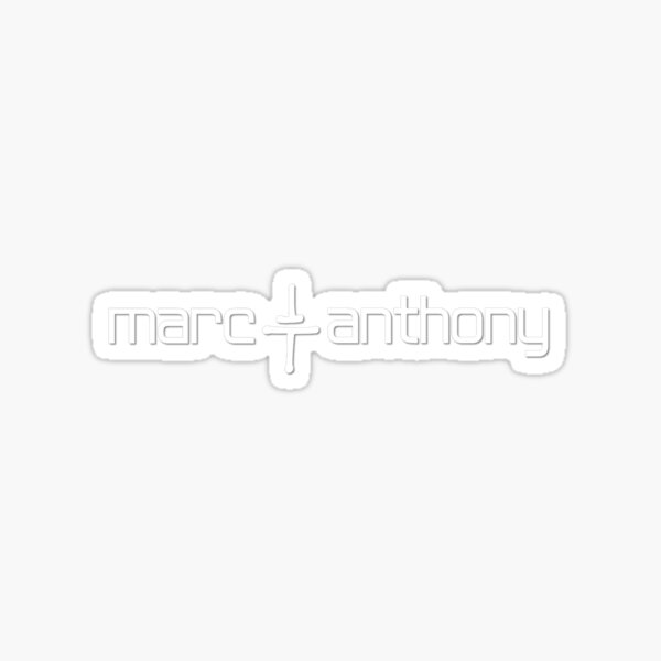 "Marc Anthony logo" Sticker for Sale by StephenLouizos | Redbubble