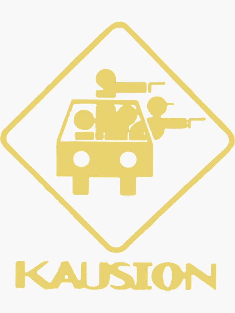 "Kausion Logo " Sticker for Sale by darrellatom | Redbubble