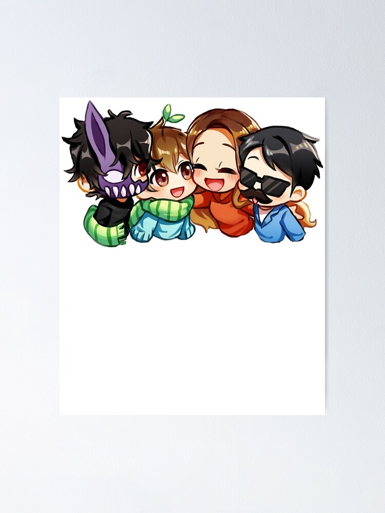 Póster «Rise Strong Absorto Productos ocultos Happy Corpse Sykkuno Valkyrae y Toast disfrazado ...