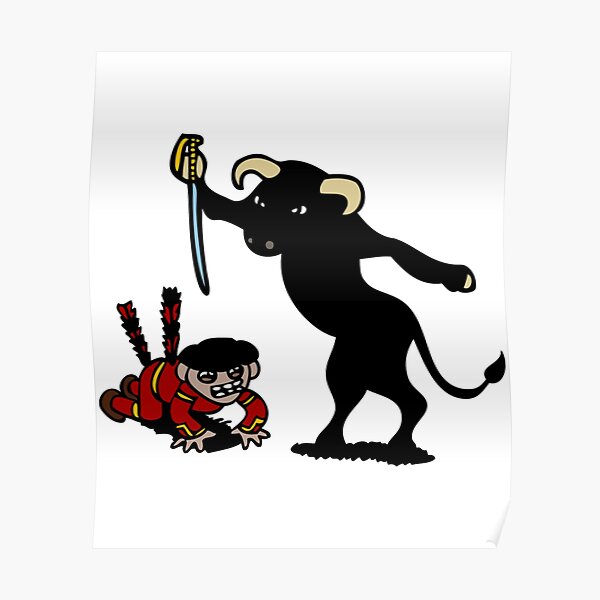 "anti funny cartoon funny cartoon" Poster for Sale by DarylPayne ...