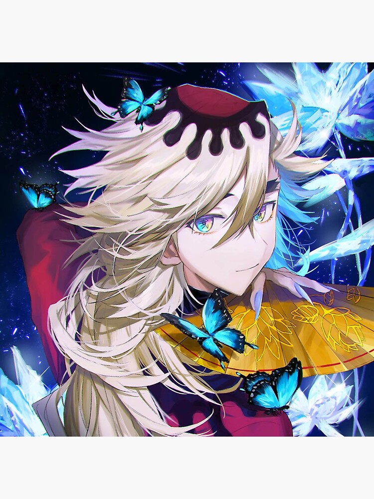 "Douma demon slayer" Sticker by raghavalmalik | Redbubble