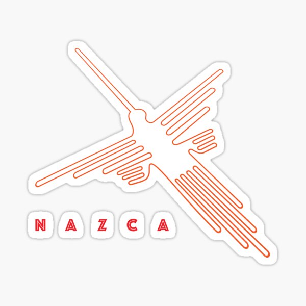 "Nazca Bird" Sticker for Sale by dtkindling | Redbubble