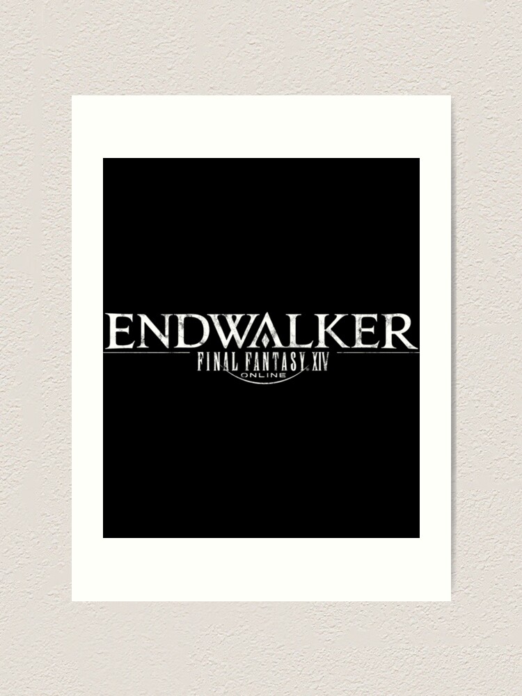 "Final Fantasy XIV Endwalker Logo " Art Print by nicaReneeHardin ...