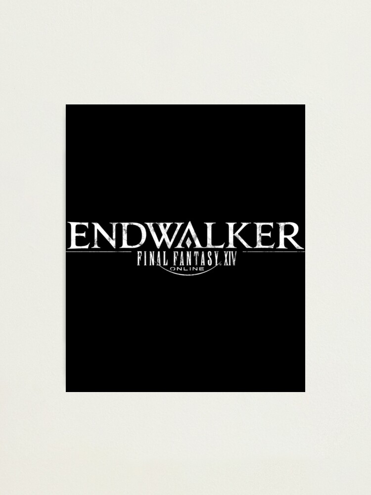 "Final Fantasy XIV Endwalker Logo " Photographic Print by ...