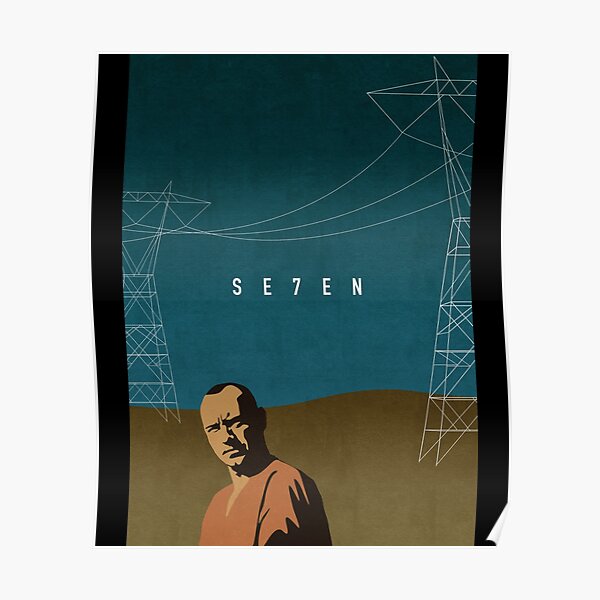 "Se7en Poster" Poster for Sale by huftyfnruppe | Redbubble
