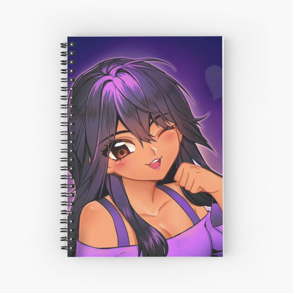 "aphmau kawaii" Spiral Notebook for Sale by shanayairany | Redbubble