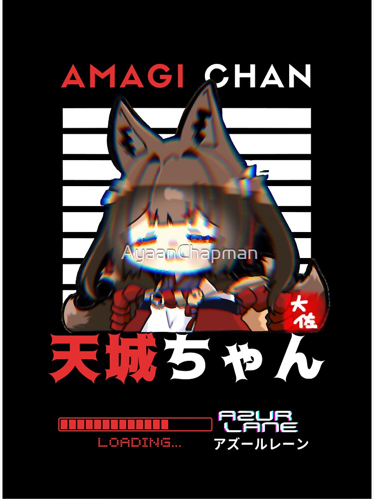 "Amagi Chan Gifts Anime Fan" Sticker by AyaanChapman | Redbubble