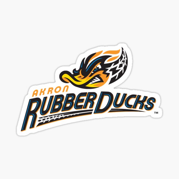 "Akron Rubber Ducks Classic" Sticker for Sale by BrendaFinizio12 ...