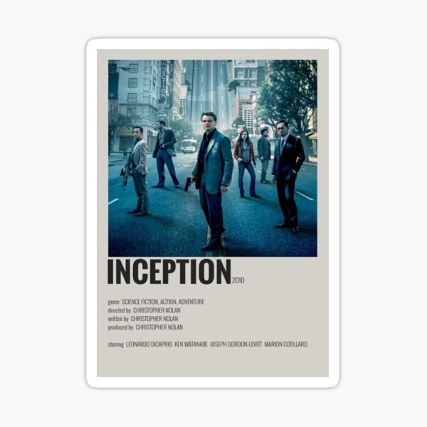 "inception" Sticker by lisfestyle | Redbubble
