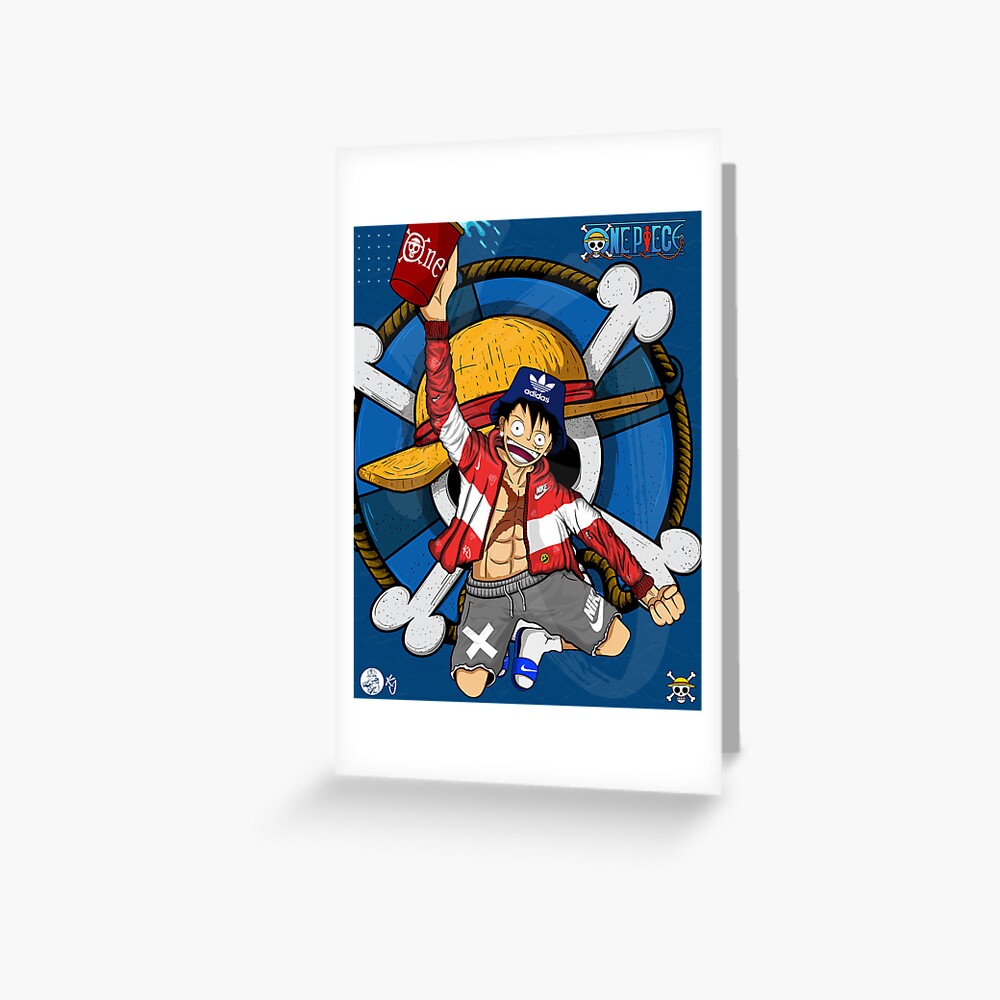 "Monkey D Luffy" Sticker for Sale by KJ Art | Redbubble