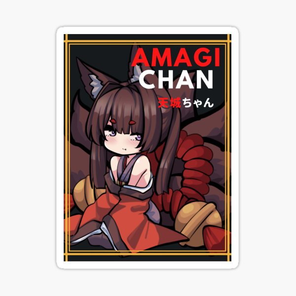 "Amagi Chan Sakura Empire" Sticker by AyaanChapman | Redbubble