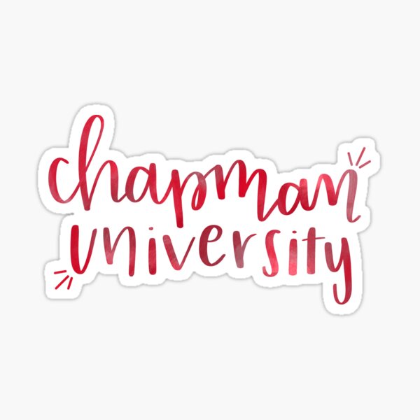 Chapman University Stickers | Redbubble