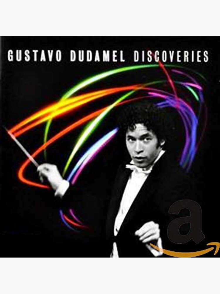 "Gustavo Dudamel Discoveries" Sticker by jajangipong | Redbubble