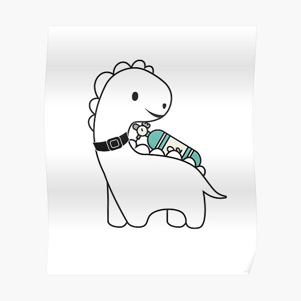 " DINOSAUR TRACH TUBE-Tracheostomy" Poster for Sale by yellowsouk ...