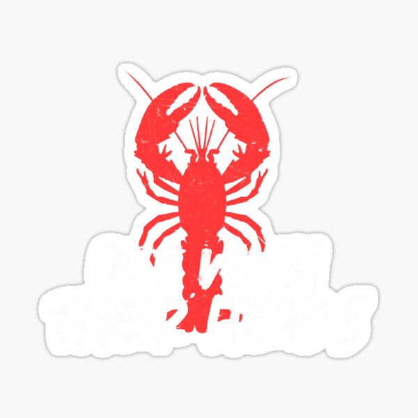 "Crawfish New Orleans Seafood Shellfish" Sticker by YuhitiKaisha ...