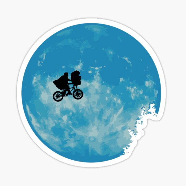 "E.T. the Extra-Terrestrial Classic ." Sticker by ezechudnbowy | Redbubble