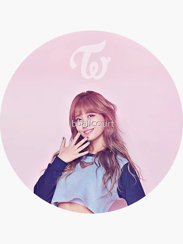 "Twice - Momo - Knock Knock teaser" Sticker for Sale by bballcourt ...