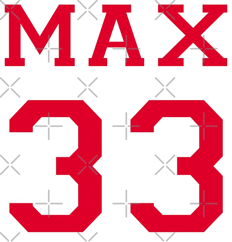 Max Verstappen: Stickers | Redbubble