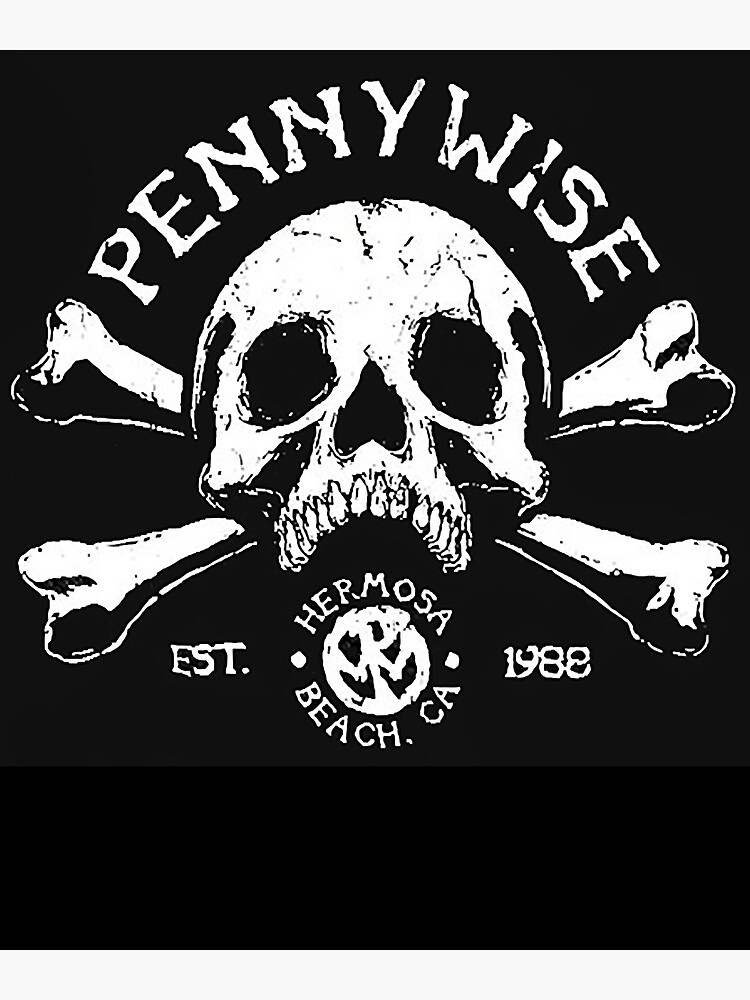 "pennywise logo" Poster by vidyaknoc | Redbubble
