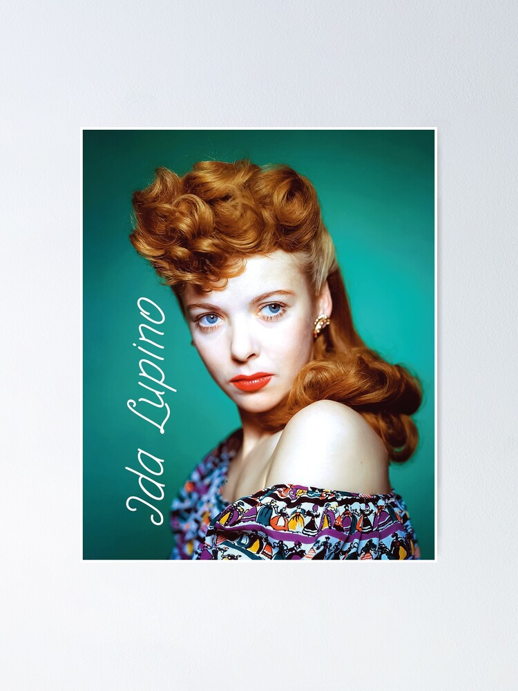 "Ida Lupino" Poster for Sale by Jools-57 | Redbubble