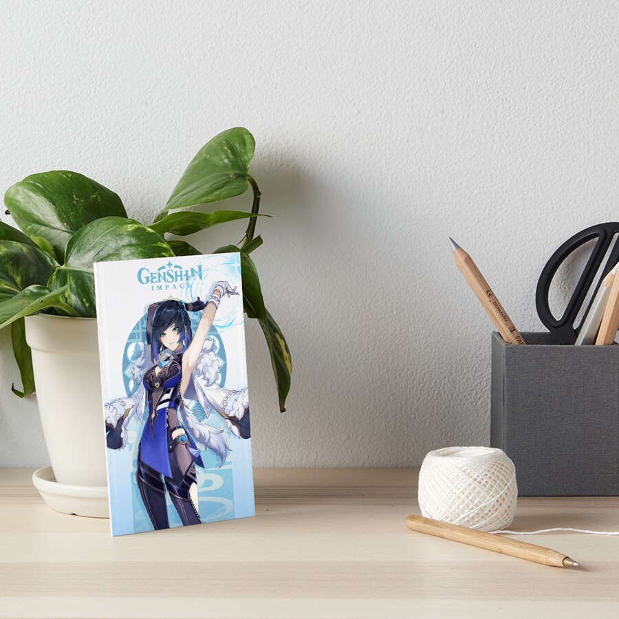 "Yelan Card - Genshin Impact" Art Board Print by Aka-Hanako | Redbubble