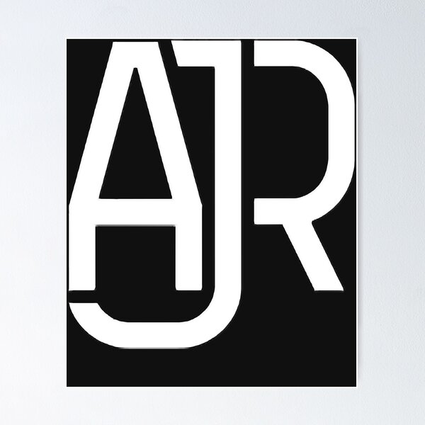 "Ajr white logo classic t shirt" Poster for Sale by dorseyma8862 ...